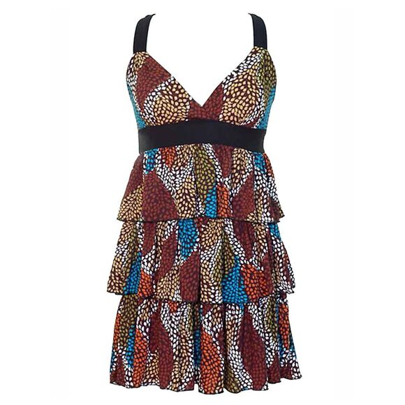 Jon & Anna | Dresses | Colorful Xback Multi Layered Ruffle Sundress ...